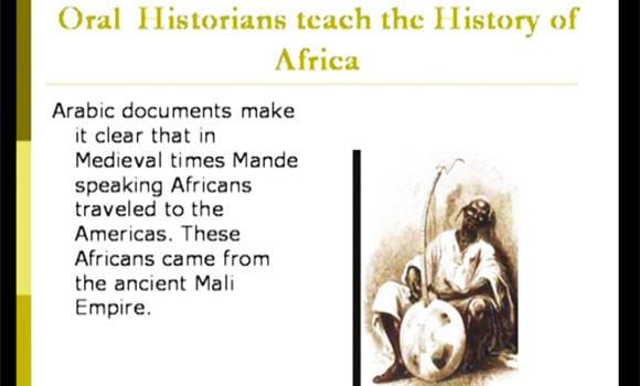 Selon un documentaire, les Arabes et les Maliens ont découvert l ...
